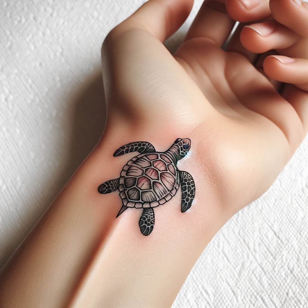 46 AI Driven Turtle & Tortoise Tattoo Ideas for men & women – The ...