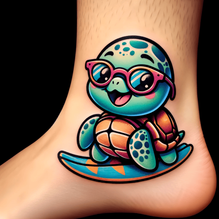 46 AI Driven Turtle & Tortoise Tattoo Ideas for men & women – The Turtle Hub