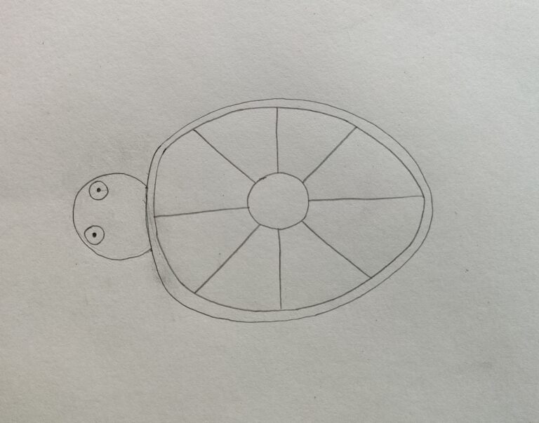 3 Simple and Cute Turtle Drawing Ideas for Kids: Step-by-Step Guide ...