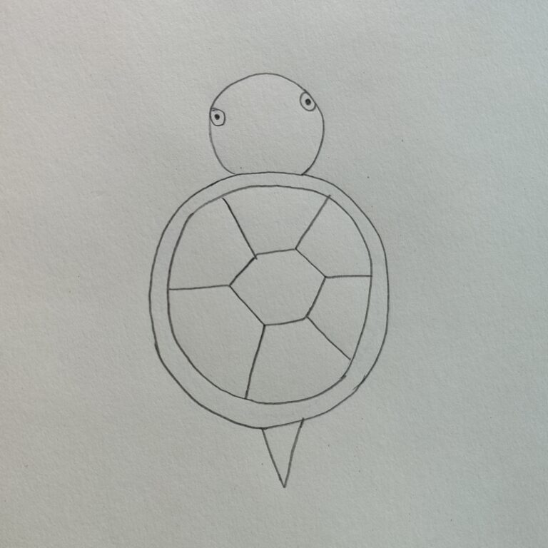 3 Simple and Cute Turtle Drawing Ideas for Kids: Step-by-Step Guide ...