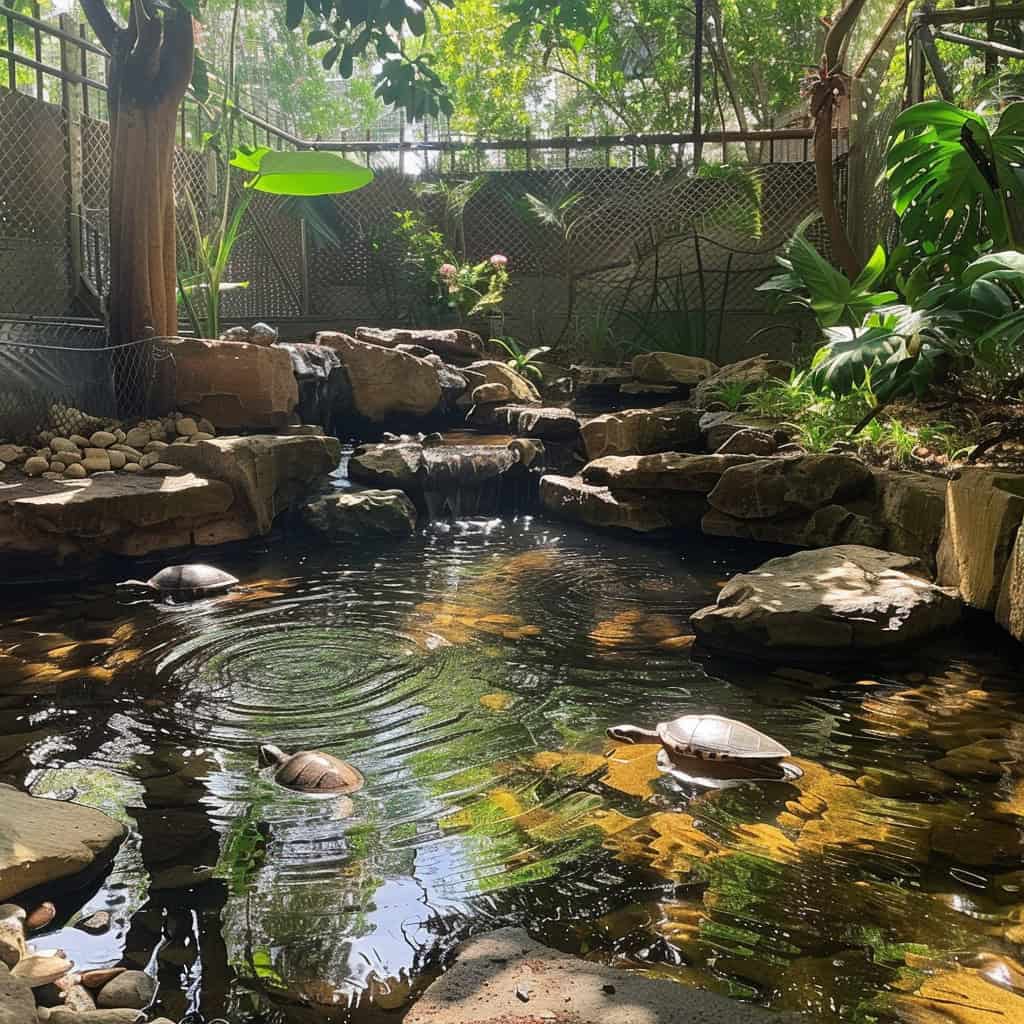 18 DIY Ideas For An Outdoor Turtle Habitat [Turtle Paradise] – The ...