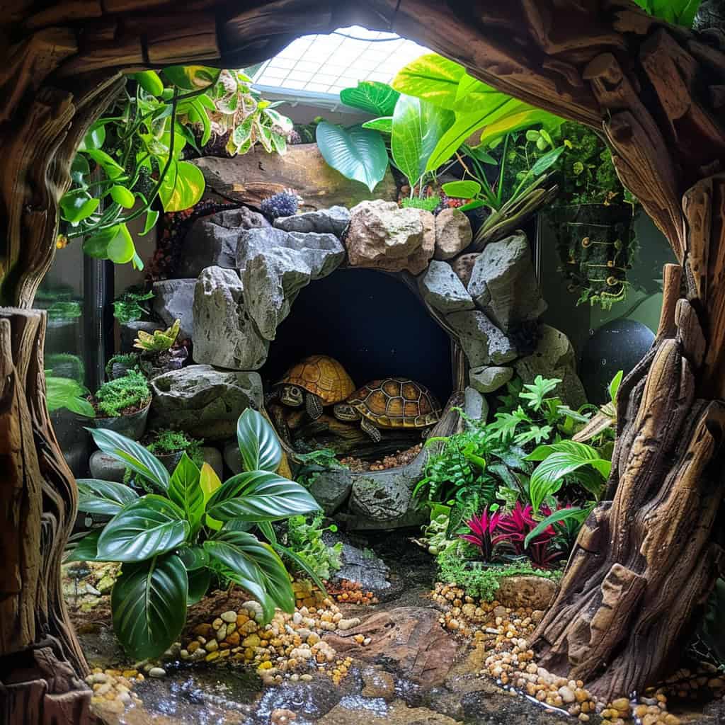 18 DIY Ideas For An Outdoor Turtle Habitat [Turtle Paradise] – The ...