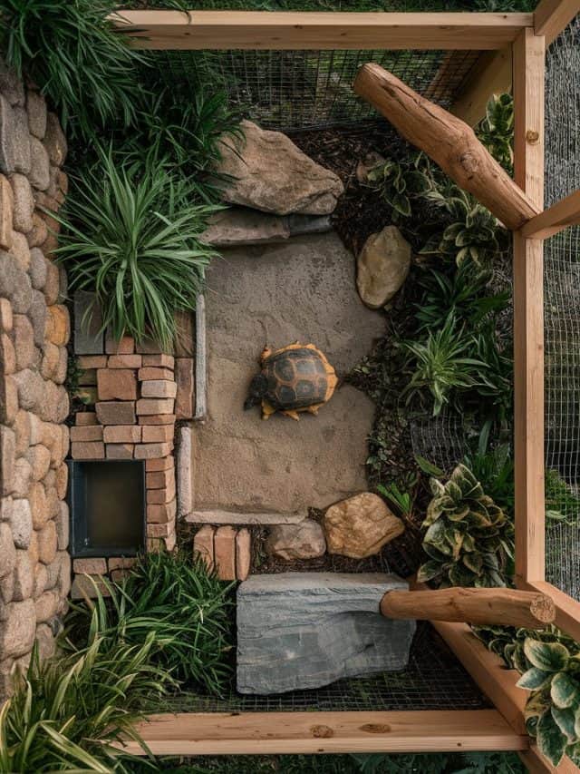 30 DIY Tortoise Enclosure Ideas For A Natural Haven – The Turtle Hub